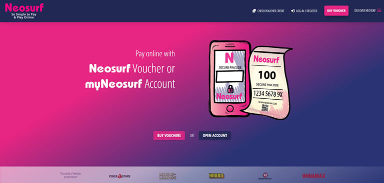 Neosurf RECENZE online platební metody [2025]